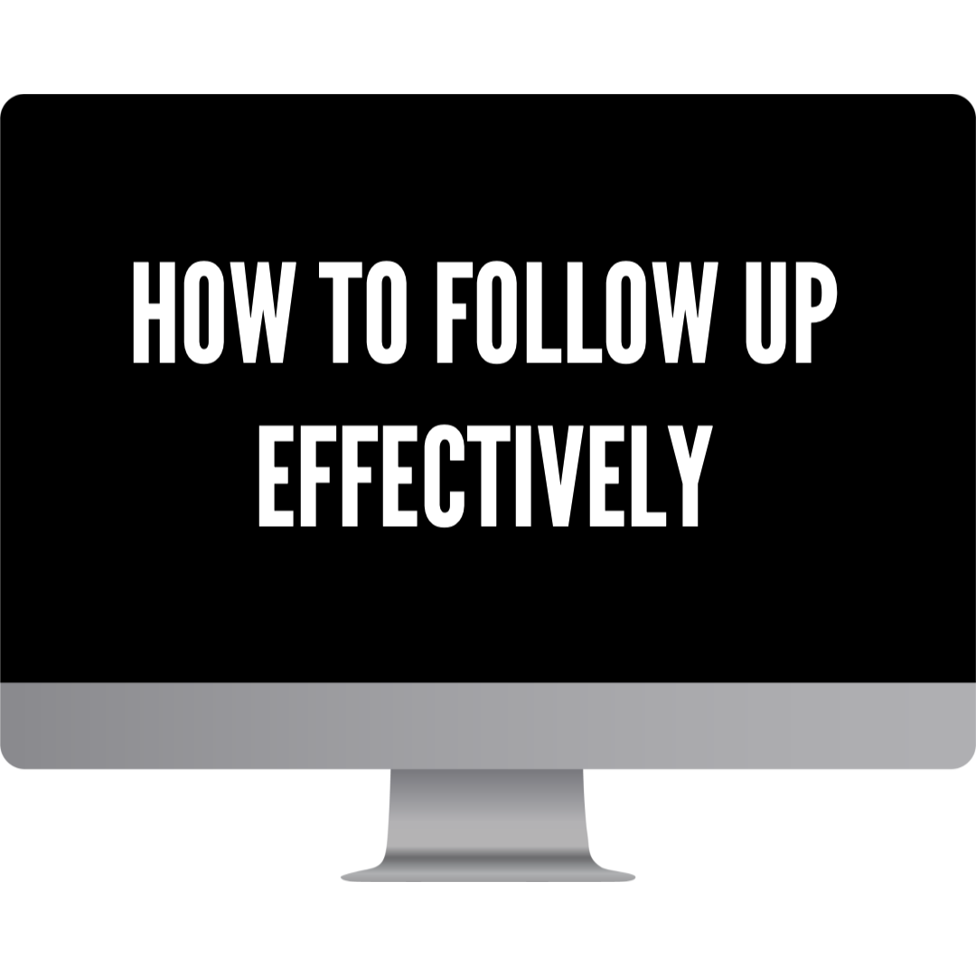 Need help with following up? This is for you… - Clear Sales Message™