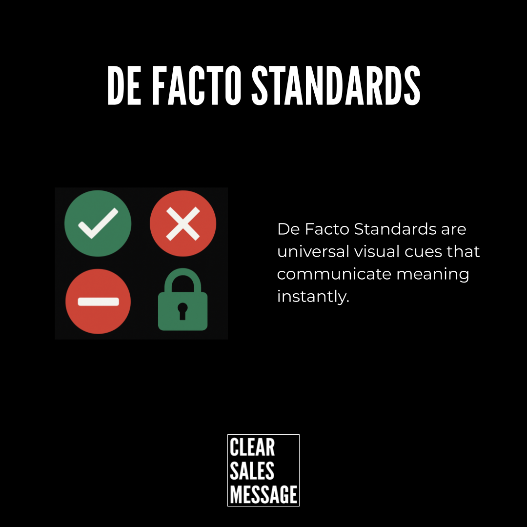 De Facto Standards: Standardising Makes It Easier For Buyers